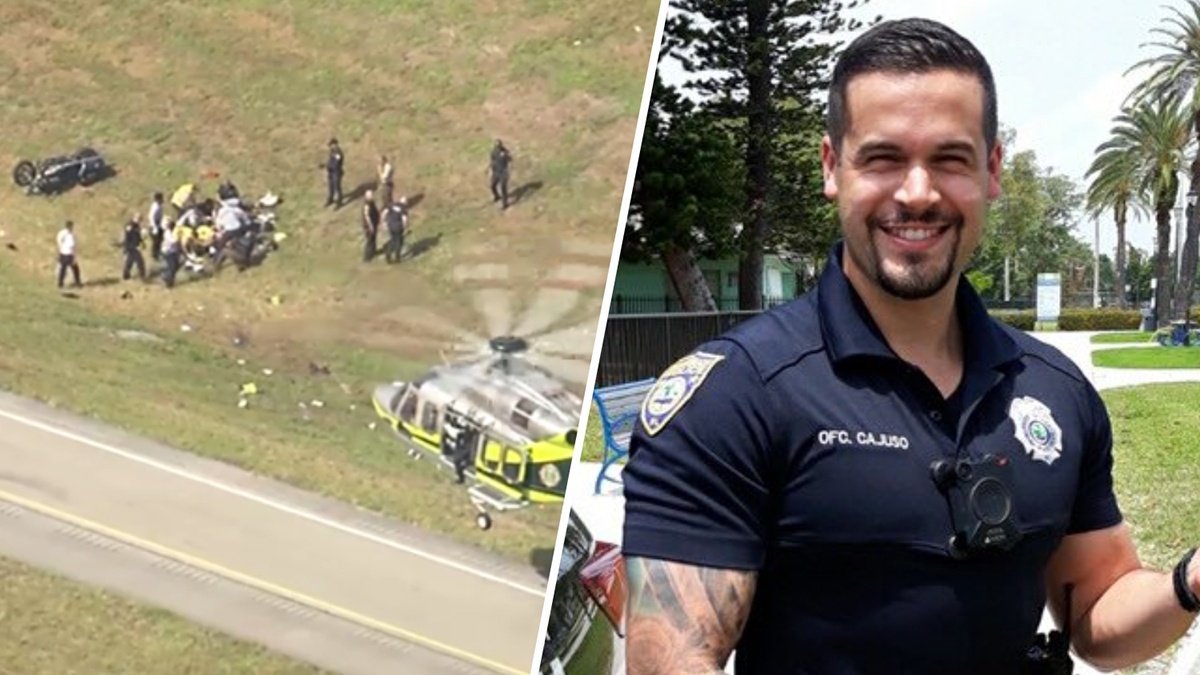 Veteran Miami Beach motorcycle officer David Cajuso killed in crash ...