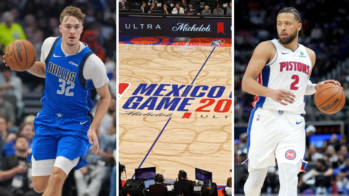 NBA in Mexico City: Previewing Mavericks vs. Pistons on Peacock – NBC 6 ...