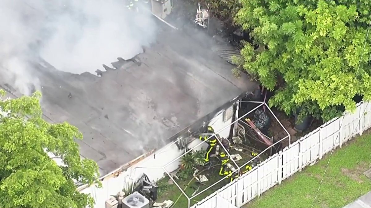 Crews battle large house fire in Margate – NBC 6 South Florida