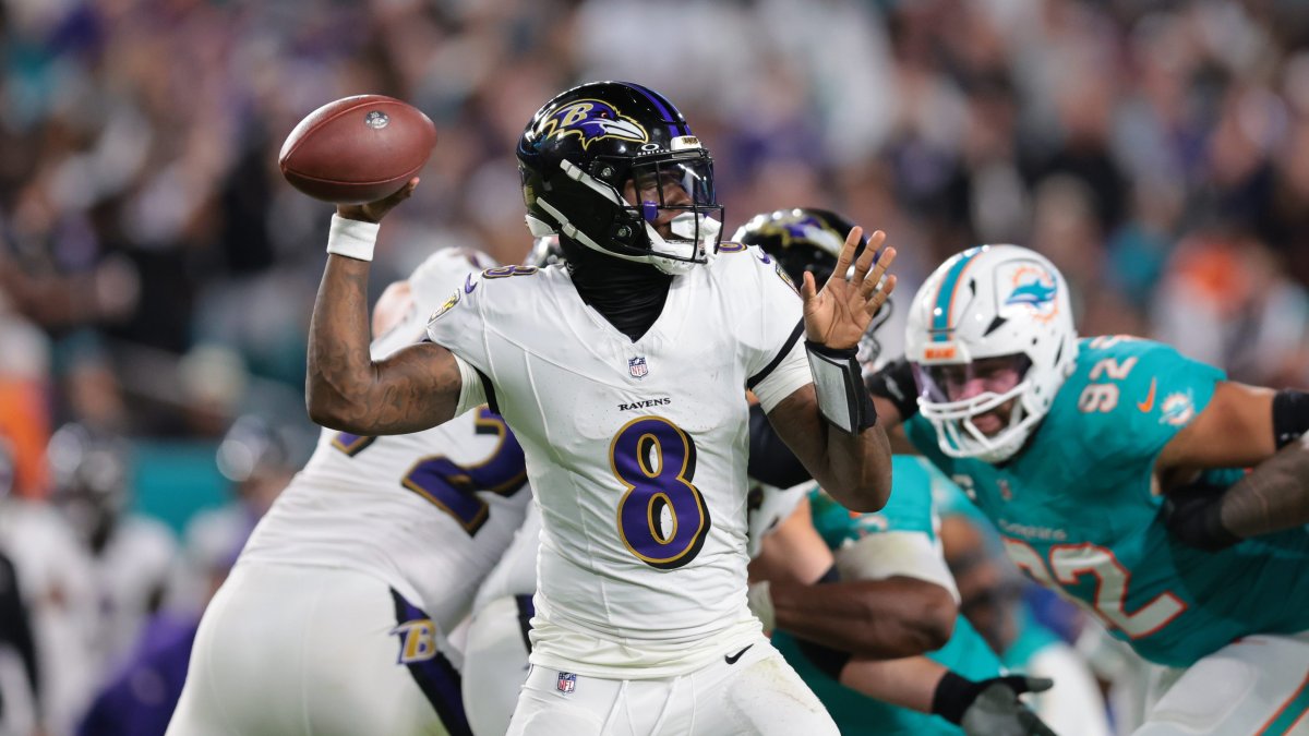 Winners, losers as Ravens rout Dolphins 28-6 in Jackson’s return – NBC ...