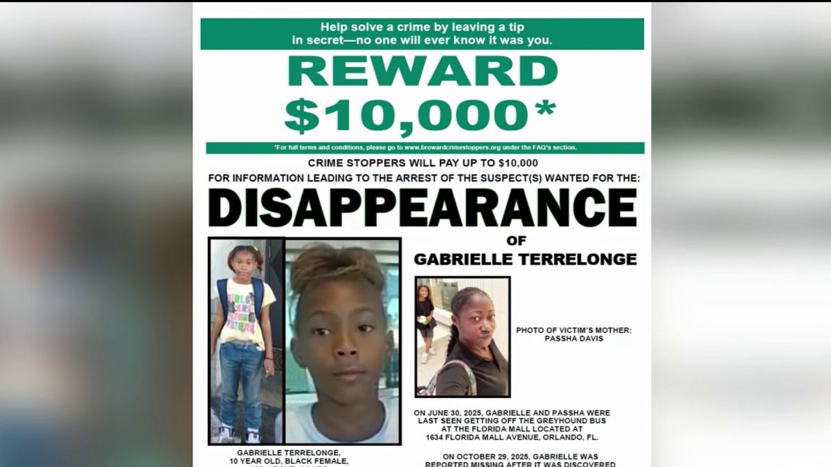 Reward doubles amid search for 10-year-old South Florida girl missing ...
