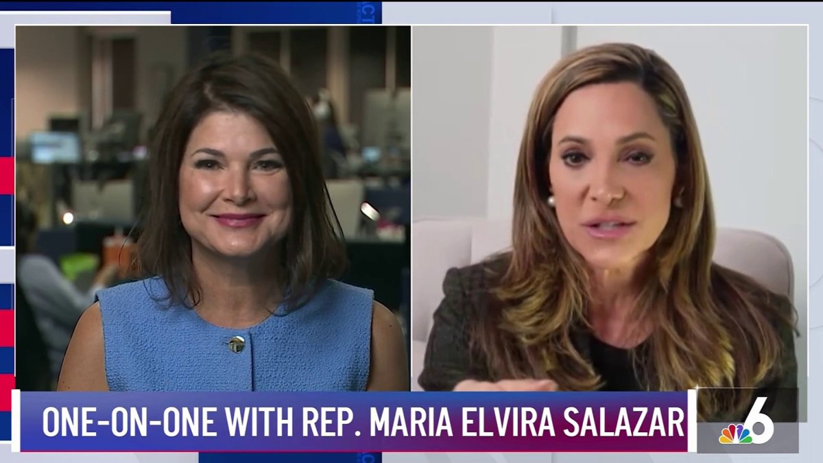 NBC6 Impact: Rep. Maria Elvira Salazar on Epstein vote and new book on ...