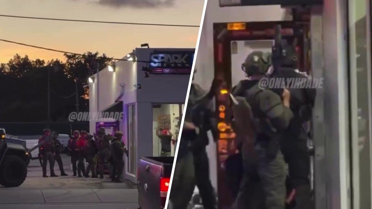 Man arrested in SWAT raid at Miami smoke shop caught on video – NBC 6 ...