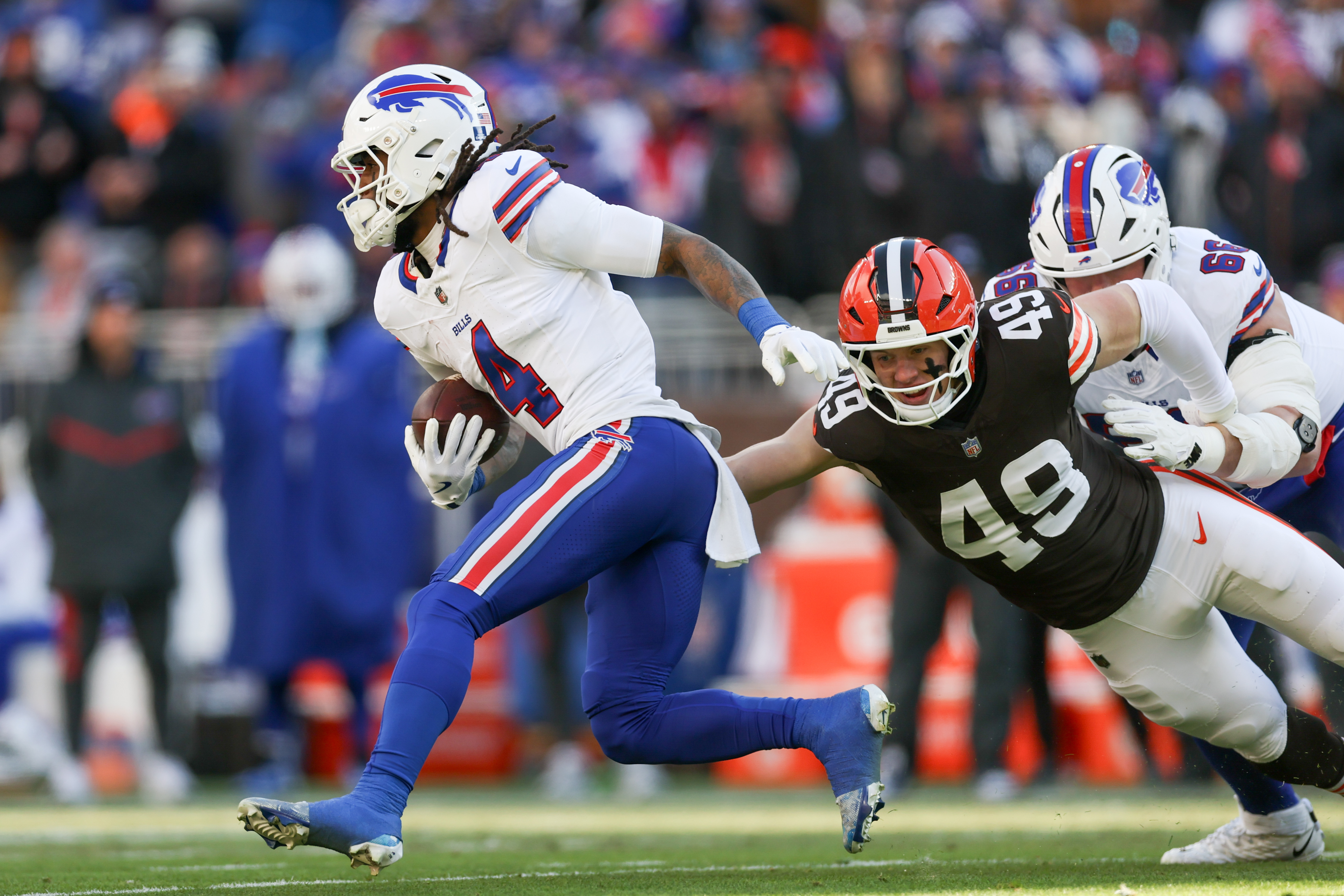 Bills are closer to playoff berth with 23-20 win over Browns – NBC 6 ...