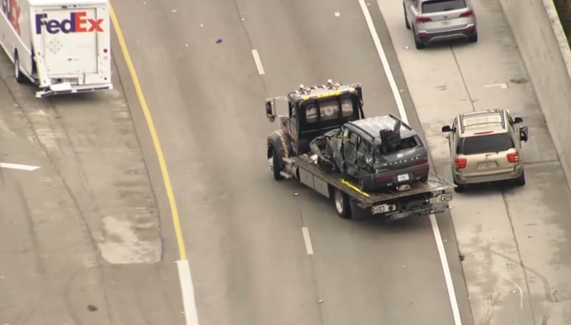 4 hospitalized as FedEx truck, 6 vehicles crash on I-95 in Broward ...