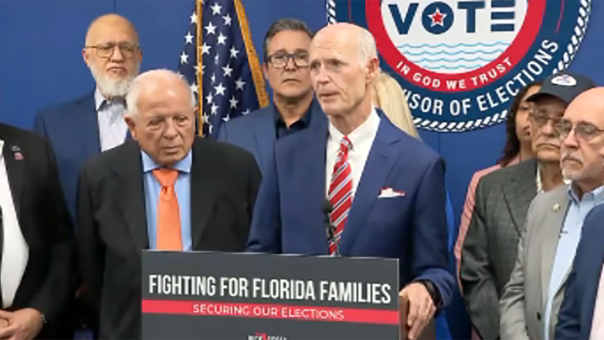 Sen. Rick Scott discusses SAVE America Act at Miami-Dade Supervisors of ...