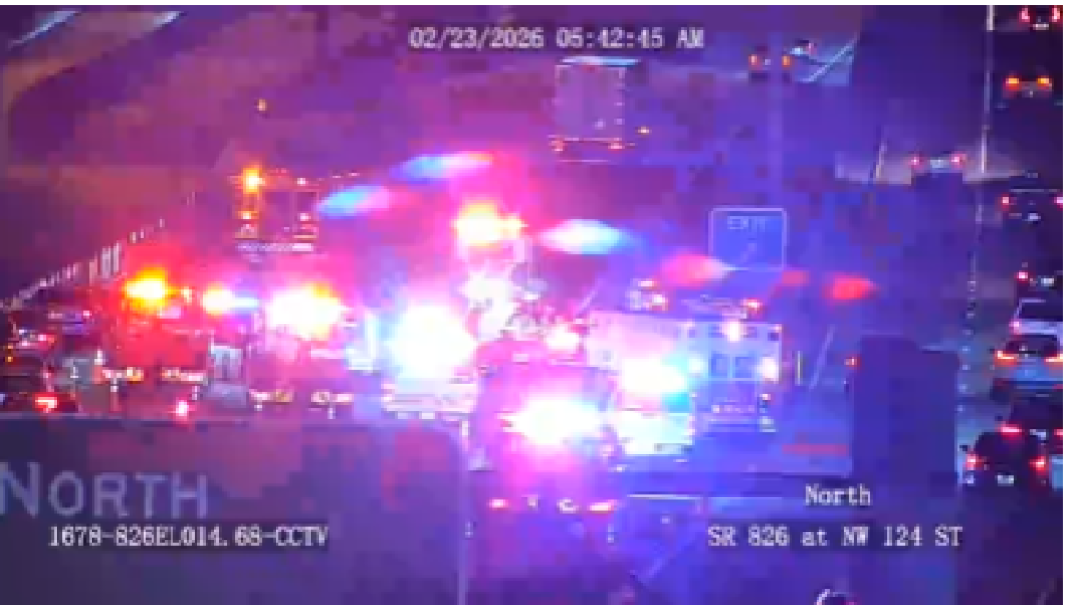 Crash on Palmetto ExprNB lanes on Palmetto Expressway open after crash ...