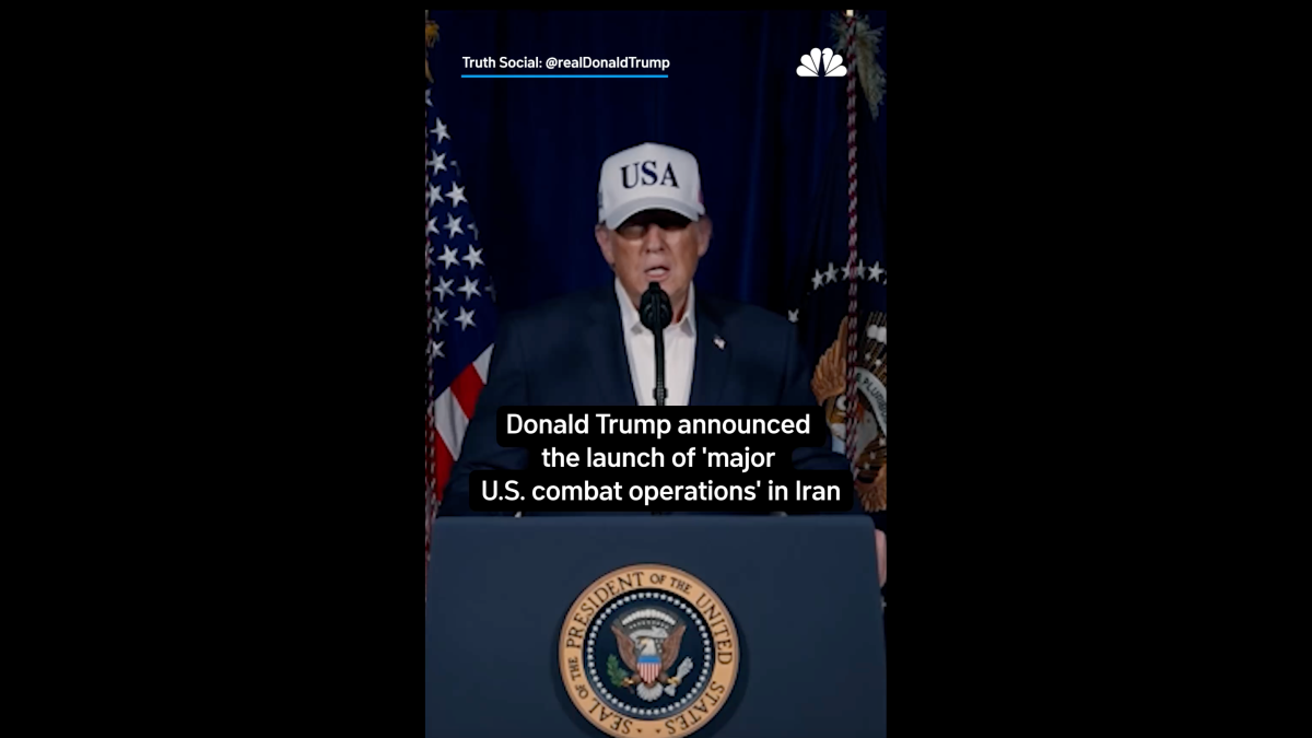 President Trump’s statement on Iran – NBC 6 South Florida