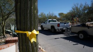 Nancy Guthrie’s family visits tribute outside her home as sheriff says ...