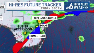 LIVE RADAR: Rain returns to South Florida today – NBC 6 South Florida