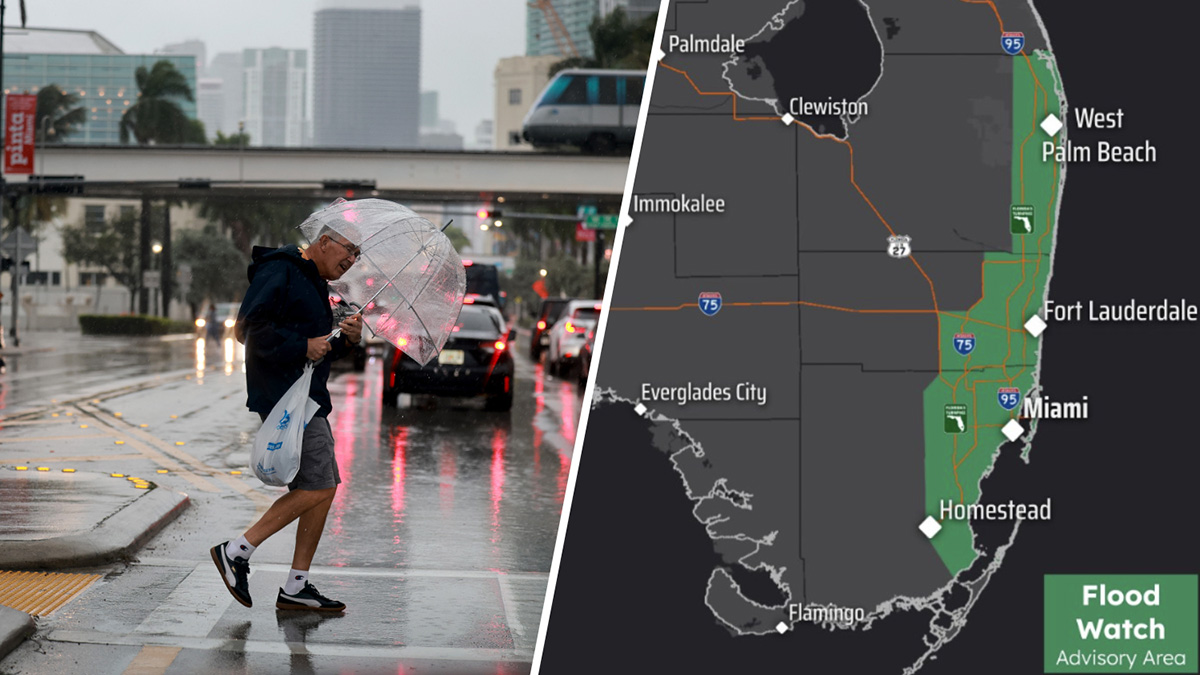 Flood watch in effect for Miami-Dade, Broward as rainy weather returns ...