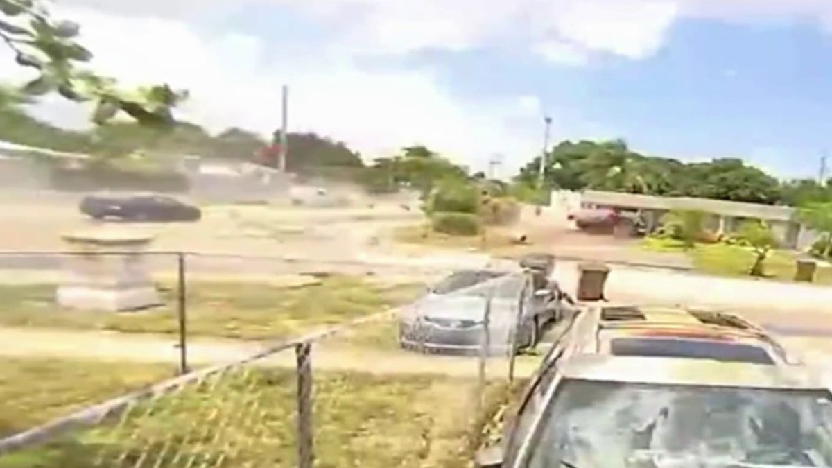 Surveillance shows deadly chain-reaction crash in Deerfield Beach – NBC ...