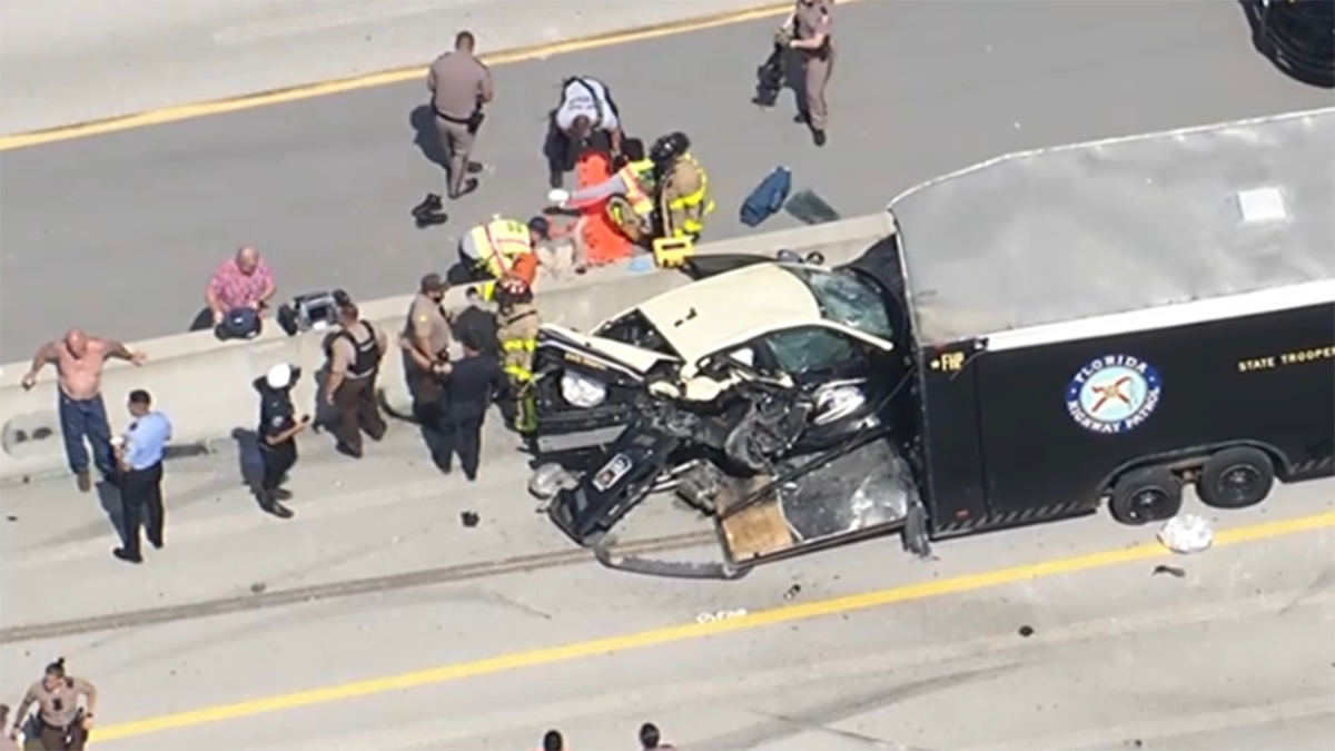 Crash involving FHP vehicle snarls traffic on Florida’s Turnpike in ...