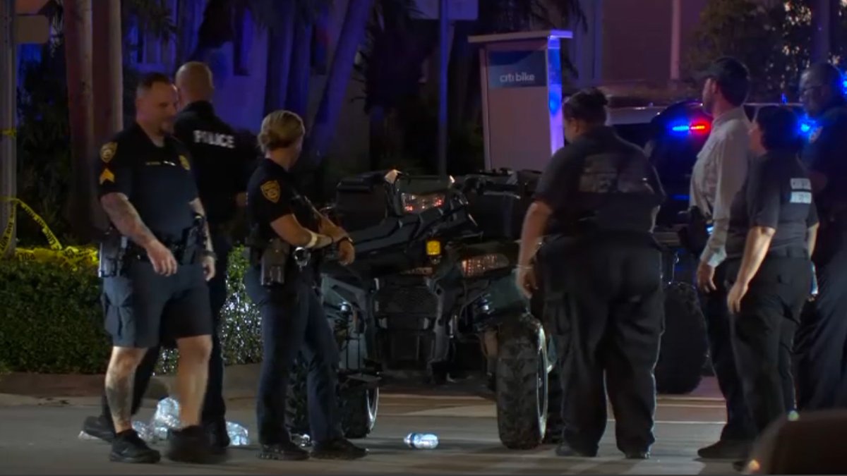 Miami Beach Police officer critically injured in crash, officials say ...