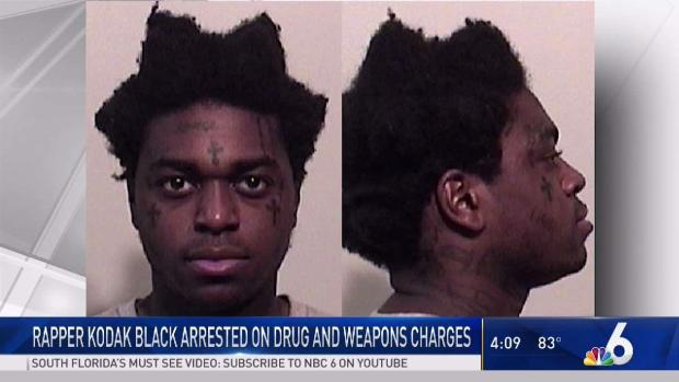 Rapper Kodak Black Arrested Lil Wayne Bows Out Of Show Nbc 6 South