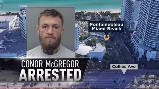 Mma Star Conor Mcgregor Arrested In Miami Beach Nbc 6 South Florida